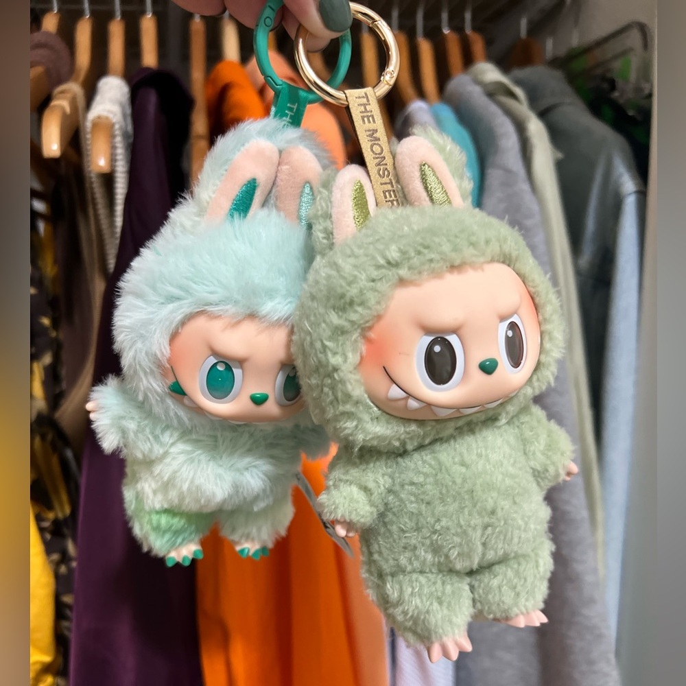 100%AUTHENTIC LABUBU The Monsters “Green Grape” & “Se… - Gem